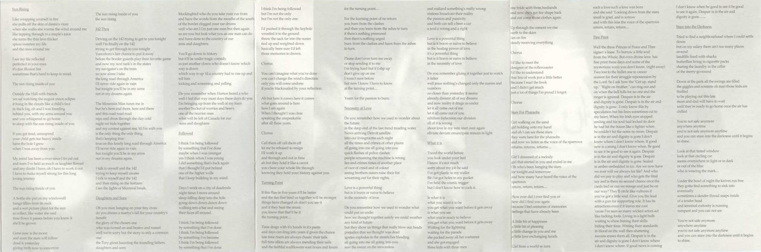 Thomas Trio And The Red Albino